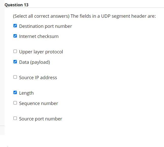 Solved Compute the Internet checksum value for these two | Chegg.com