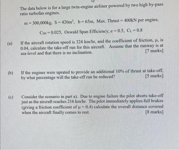 Solved aerospace engineering can you do this question step | Chegg.com