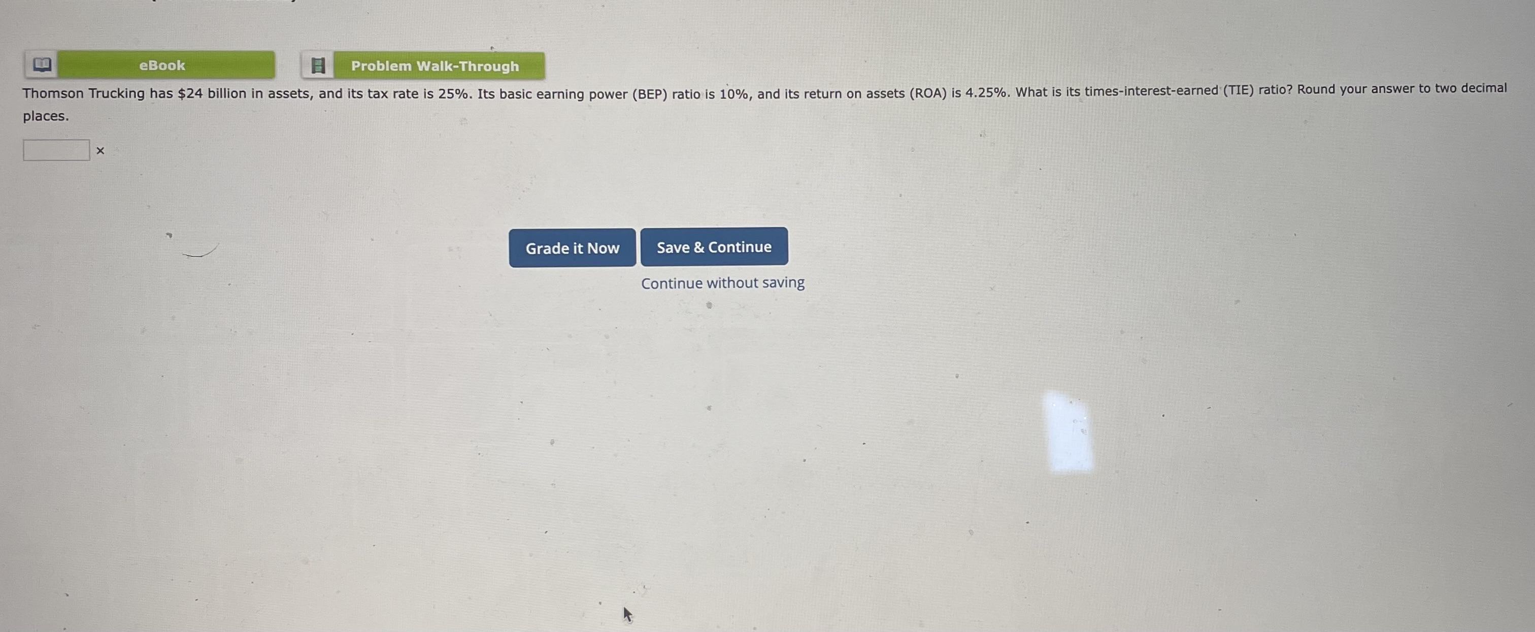 Solved Problem Walk-Throughplaces.Continue without saving | Chegg.com