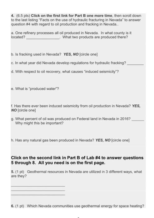Solved 4. (6.5 pts) Click on the first link for Part B one | Chegg.com