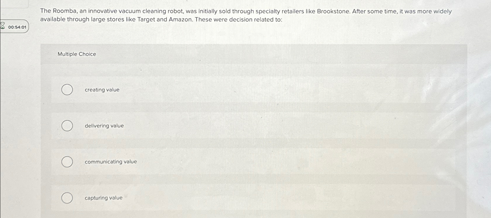 Solved The Roomba, an innovative vacuum cleaning robot, was | Chegg.com