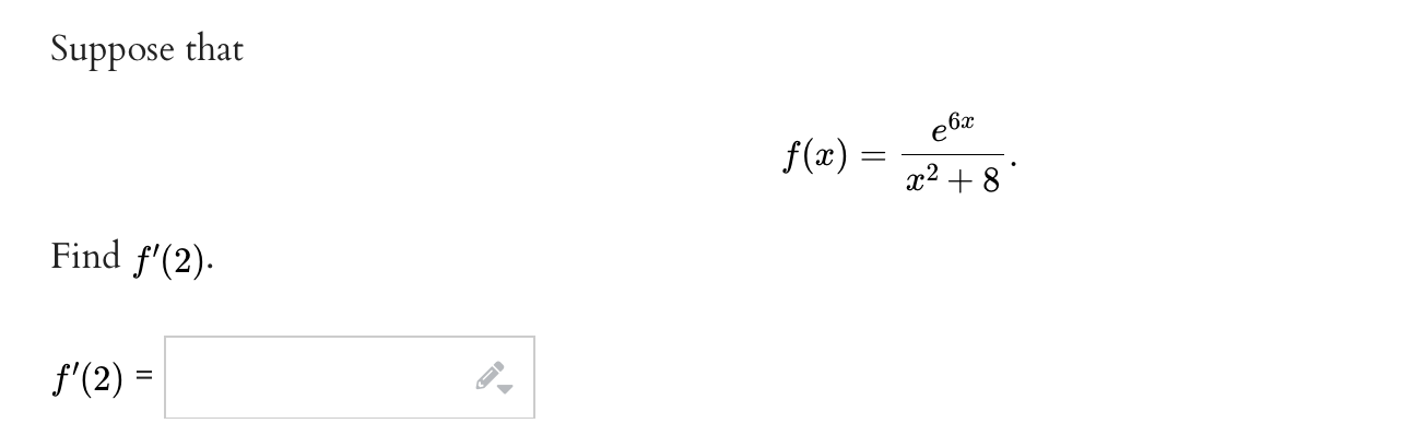 Solved Suppose Thatf X E6xx2 8 Find F 2 F 2
