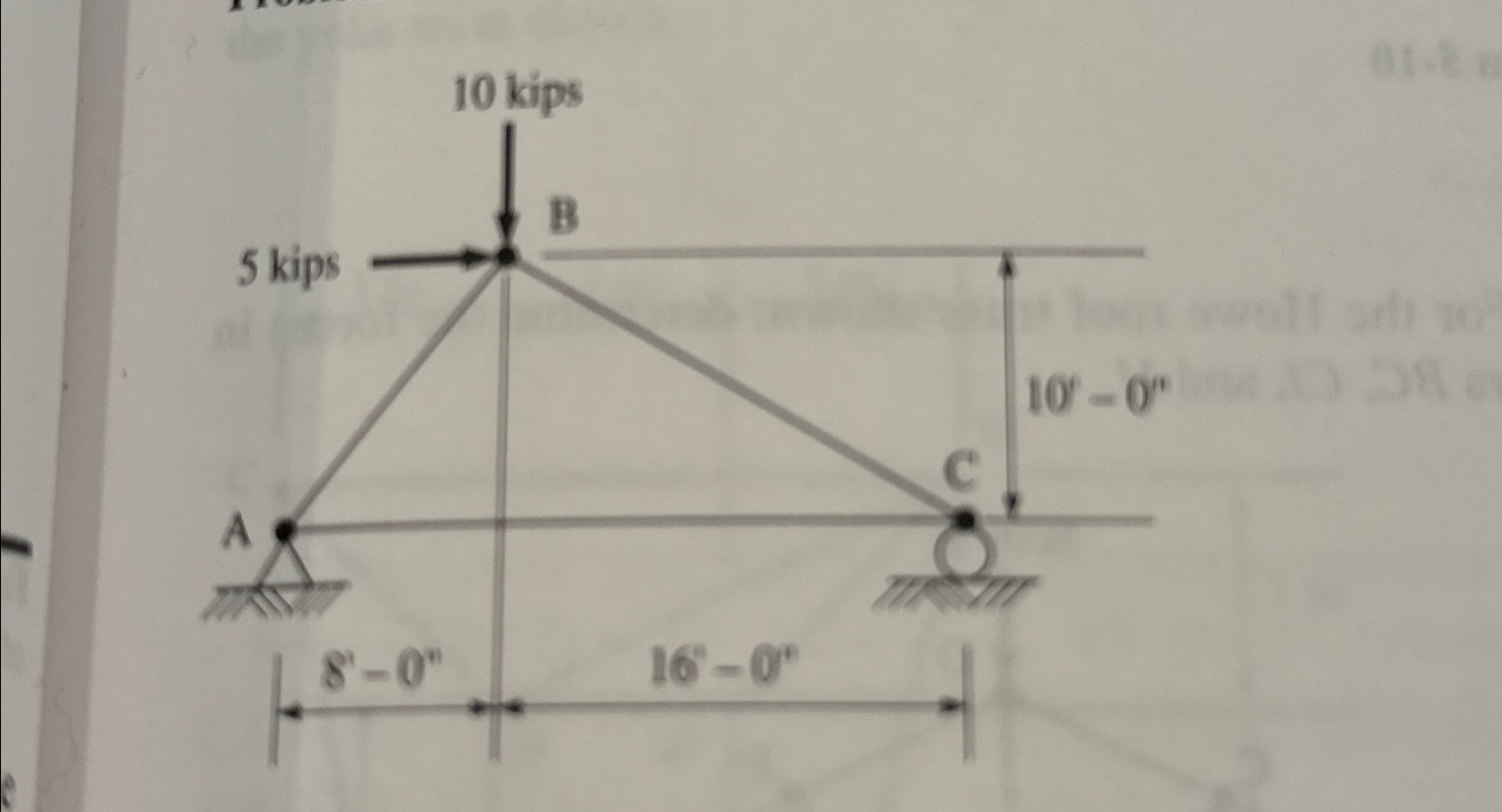 Solved Now find the x ﻿component of the Force Fbc at joint | Chegg.com
