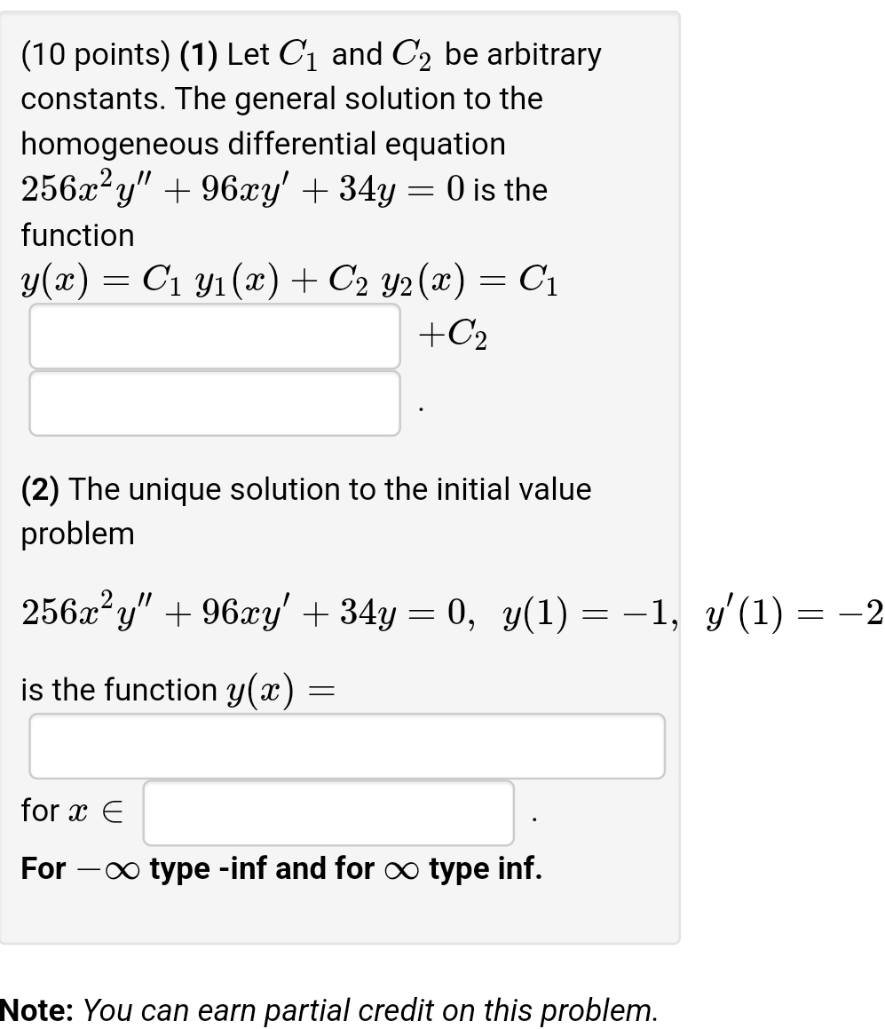 Solved (10 ﻿points) (1) ﻿Let C1 ﻿and C2 ﻿be arbitrary | Chegg.com