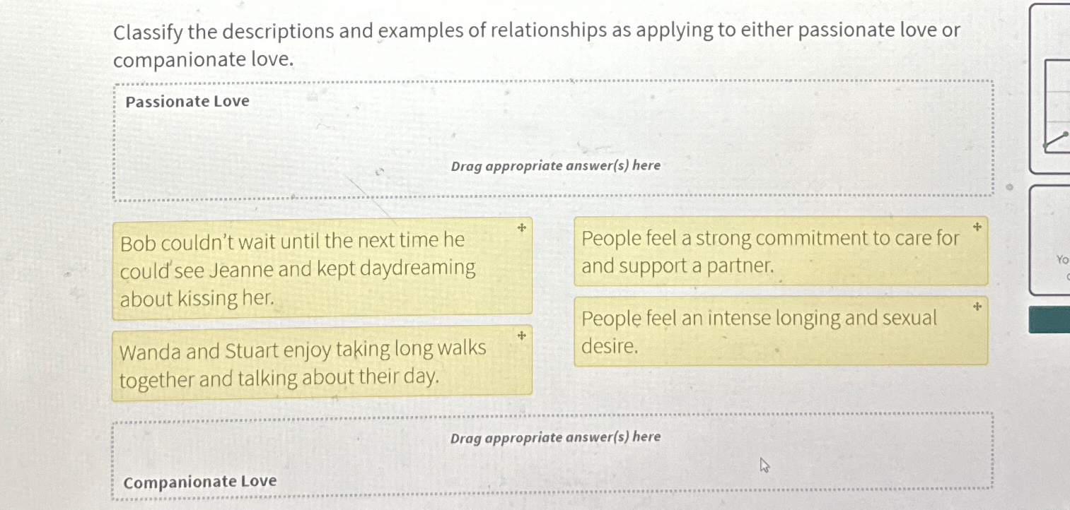 Solved Classify the descriptions and examples of | Chegg.com