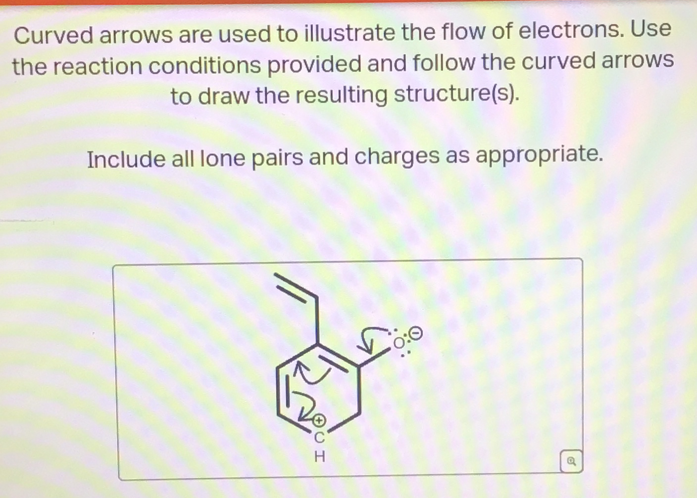 Solved Curved arrows are used to illustrate the flow of | Chegg.com