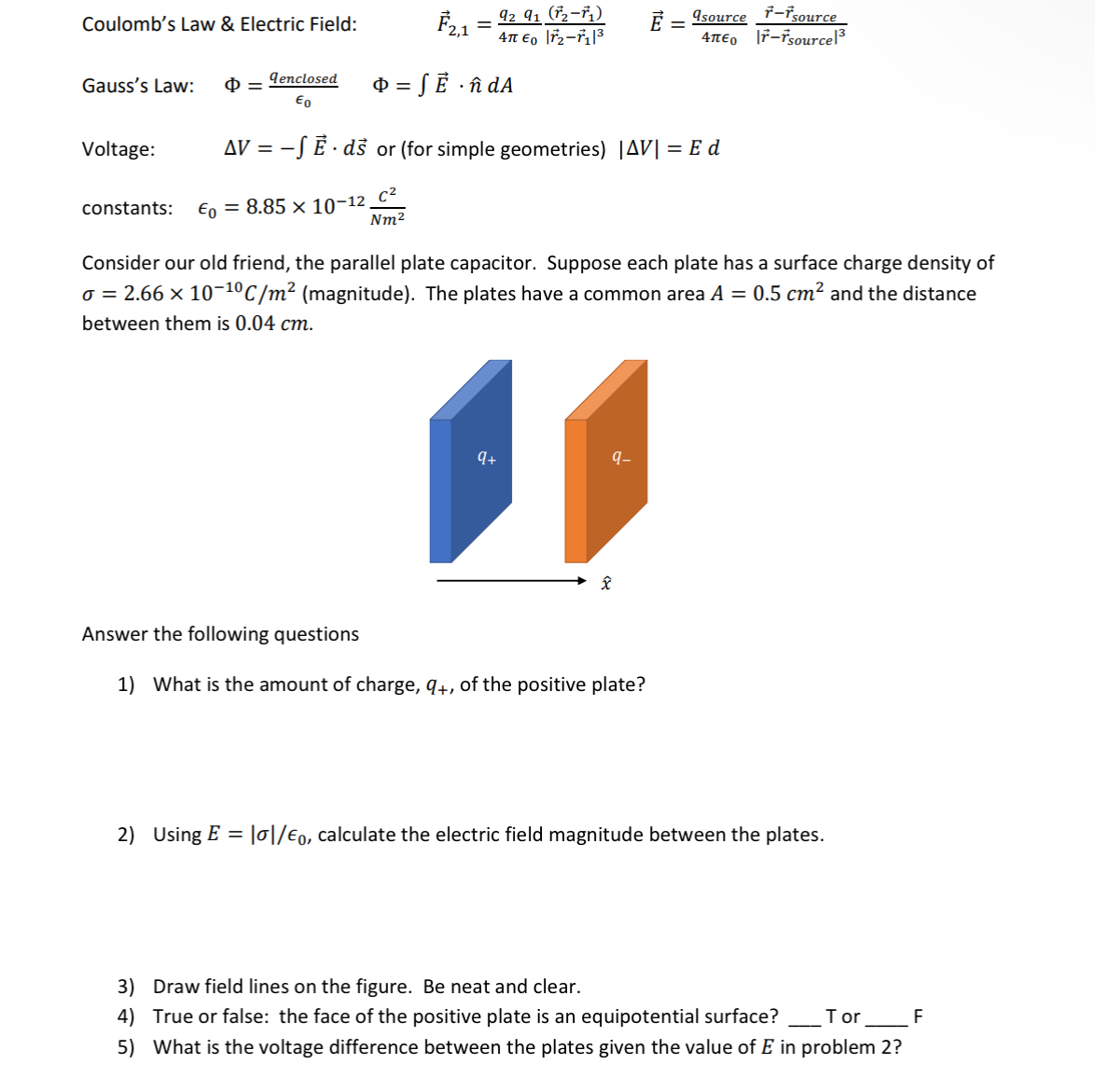Solved Solve step by step Thank you Coulomb's Law & Electric | Chegg.com