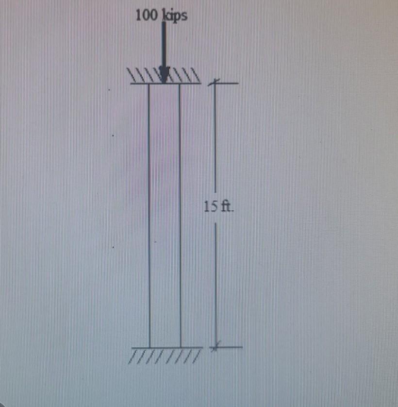 Solved select the most economical W section of A-36 steel | Chegg.com