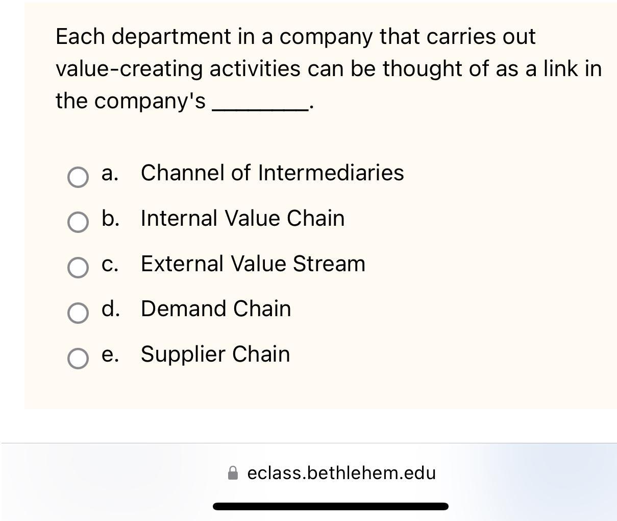 Solved Each department in a company that carries out | Chegg.com