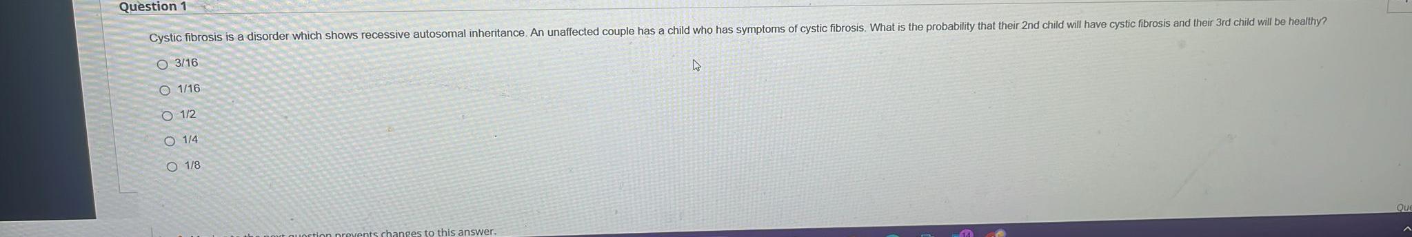 Solved Cystic fibrosis is a disorder which shows recessive | Chegg.com