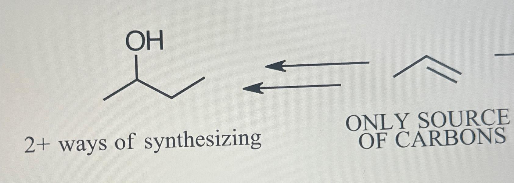 Solved Complete the synthesis problem | Chegg.com