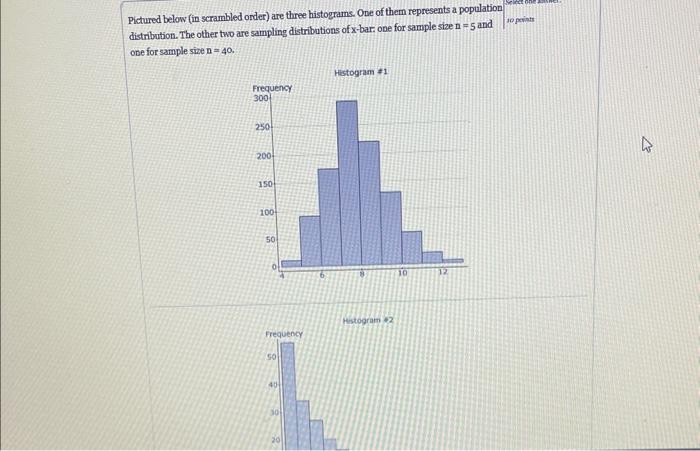 Solved Pictured below (in scrambled order) are three | Chegg.com
