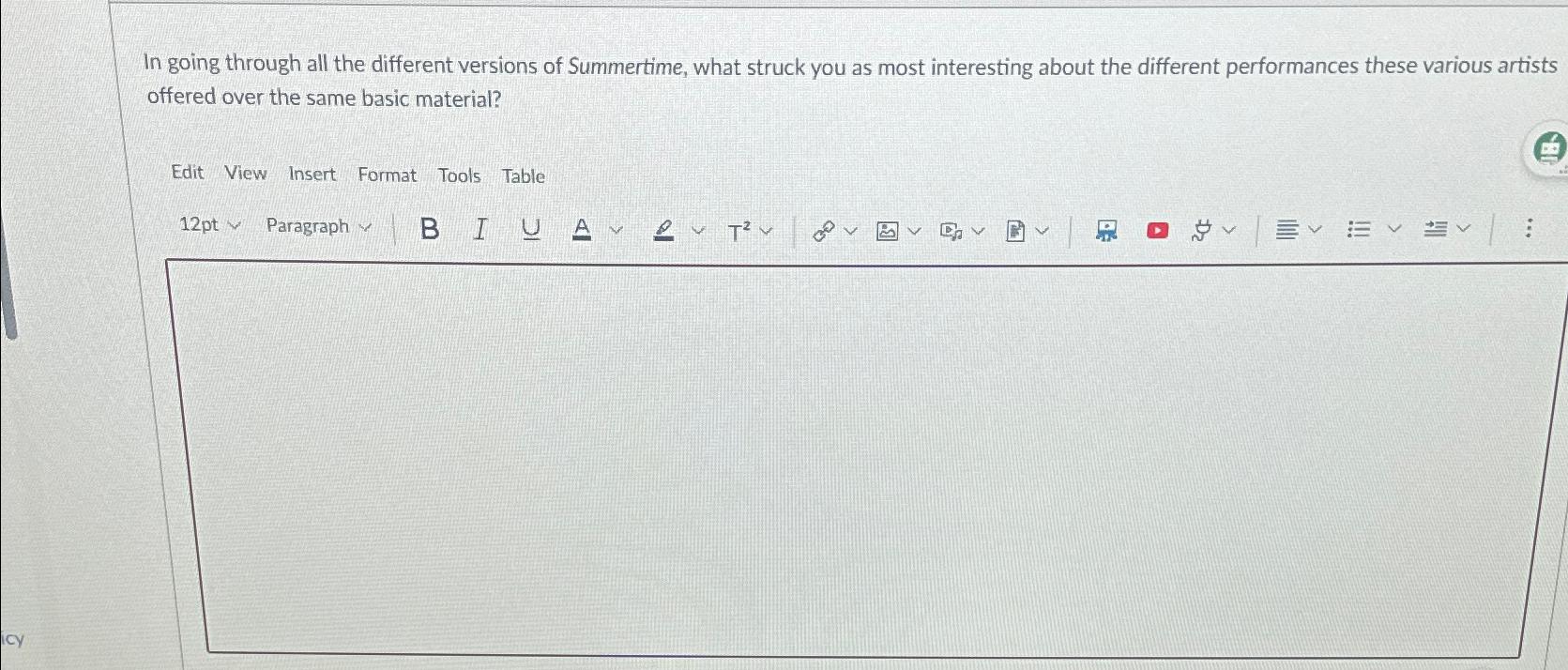 Solved In going through all the different versions of | Chegg.com