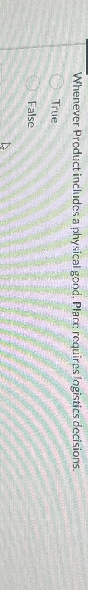 Solved Whenever Product includes a physical good, Place | Chegg.com