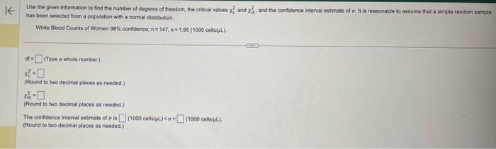 Solved Use the given infomation to find the number of | Chegg.com