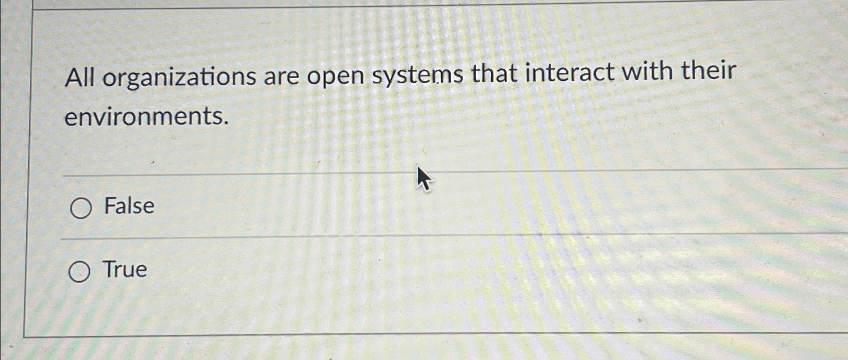 Solved All organizations are open systems that interact with | Chegg.com