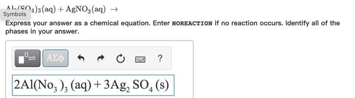 Solved (NH4)2SO4(aq)+SrCl2(aq) + Express your answer as a | Chegg.com