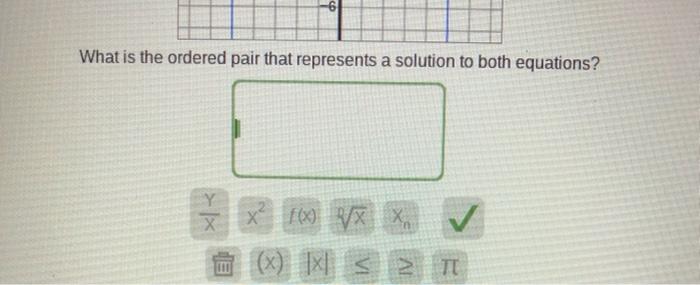 Solved The two lines graphed on the coordinate grid each | Chegg.com
