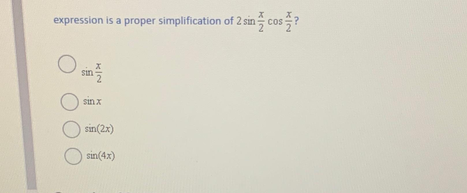 Solved expression is a proper simplification of | Chegg.com