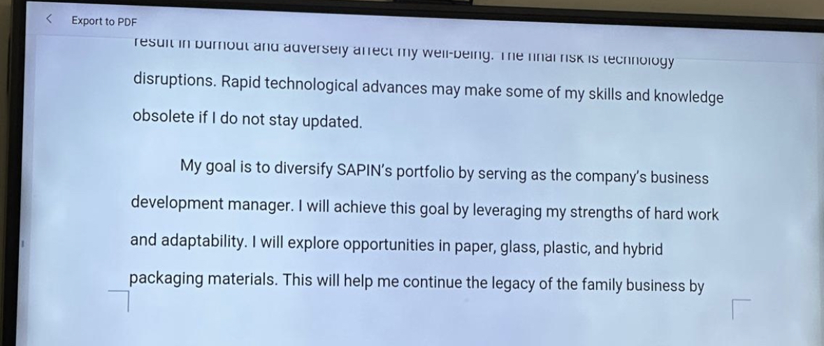 Solved Export to PDFresult in vurnout anu auversely allect | Chegg.com