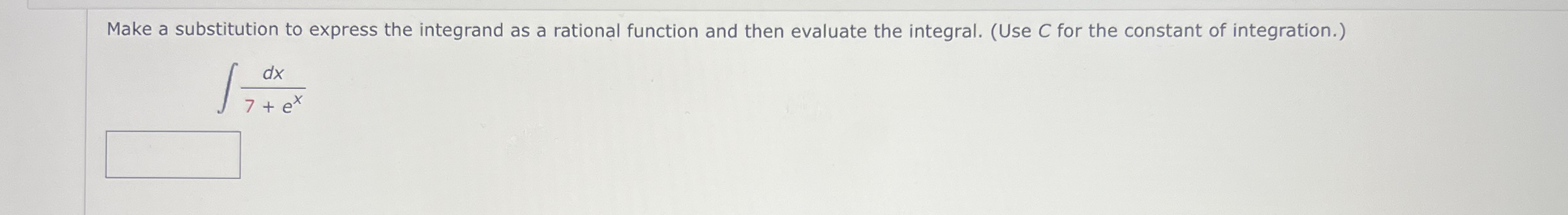 Make a substitution to express the integrand as a | Chegg.com