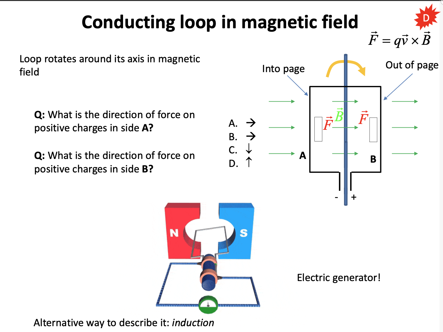 Solved Conducting loop in magnetic | Chegg.com