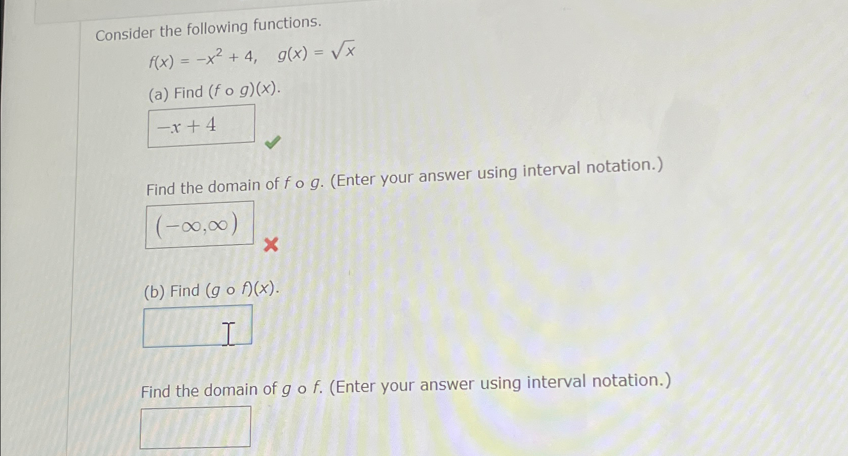 Solved Consider the following | Chegg.com