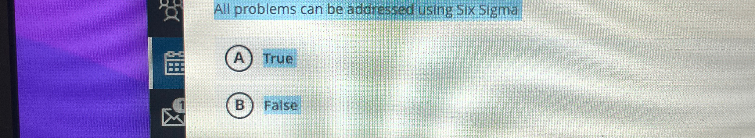 Solved All problems can be addressed using Six | Chegg.com