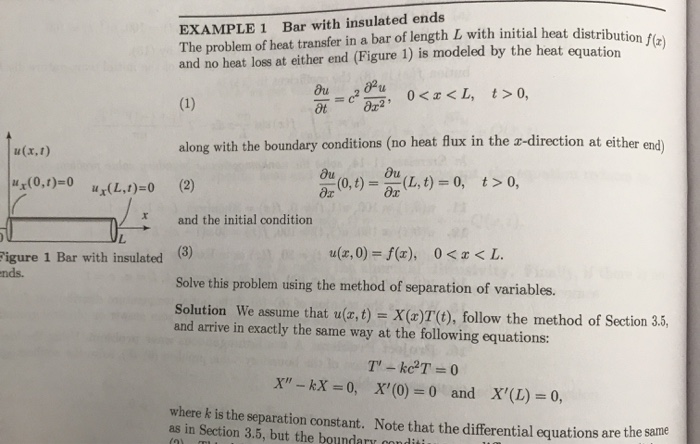 Solved Exercises 3.6 In Exercises 1-6, solve the heat | Chegg.com