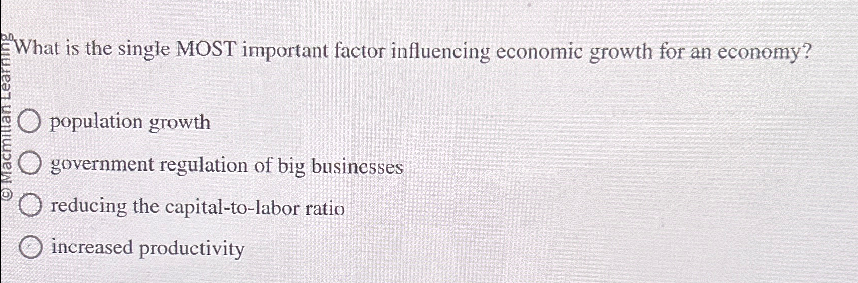 Solved What is the single MOST important factor influencing | Chegg.com