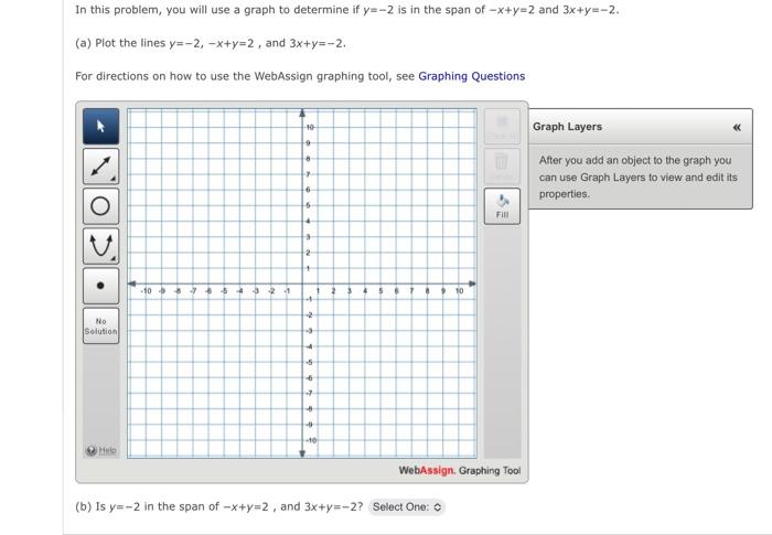 Solved In this problem, you will use a graph to determine if | Chegg.com