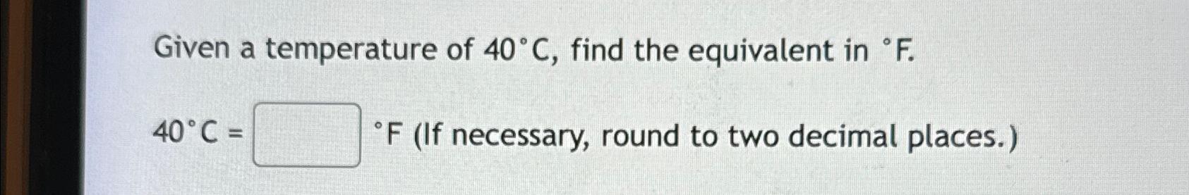 400 Deg F To C
