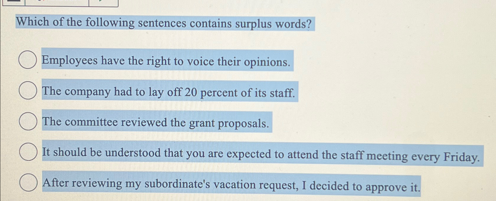 Solved Which of the following sentences contains surplus | Chegg.com