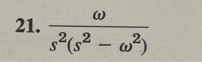 Solved 17-26 INVERSE TRANSFORMS BY CONVOLUTION Showing | Chegg.com