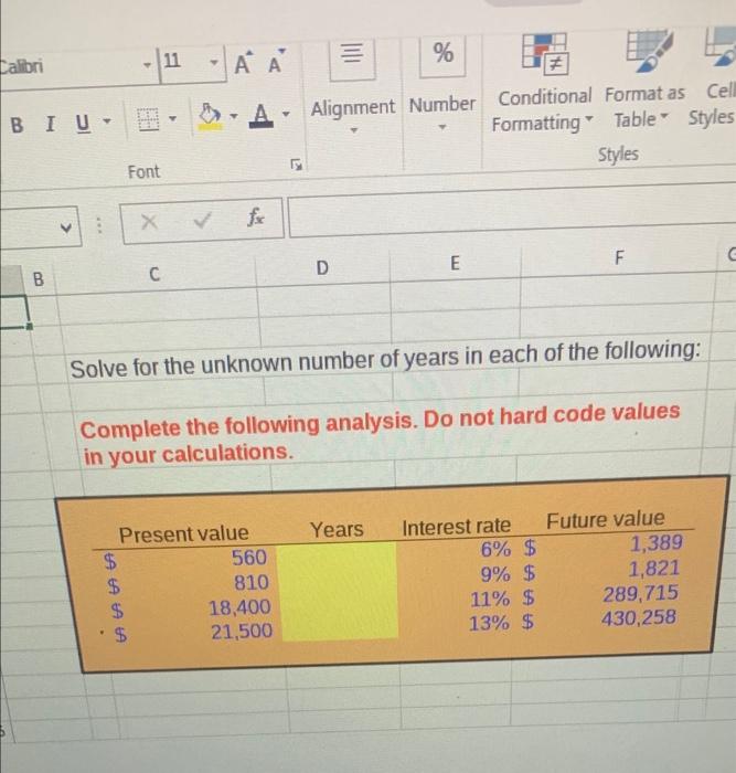 Solved For each of the following, compute the future value: | Chegg.com