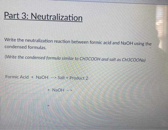 Solved Write the equation for the ionization of formic acid | Chegg.com