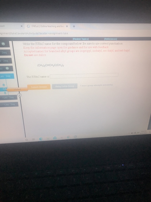 Solved Question | Chegg.com