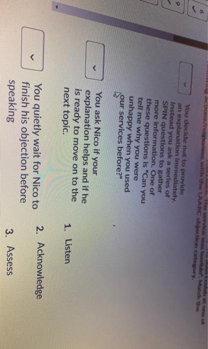 Solved Mauch the poses with the LAARC con category. You | Chegg.com