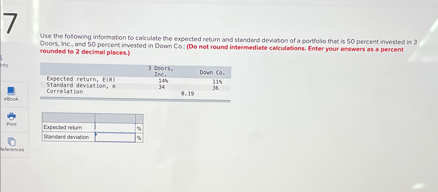 Solved Use the following information to calculate the | Chegg.com