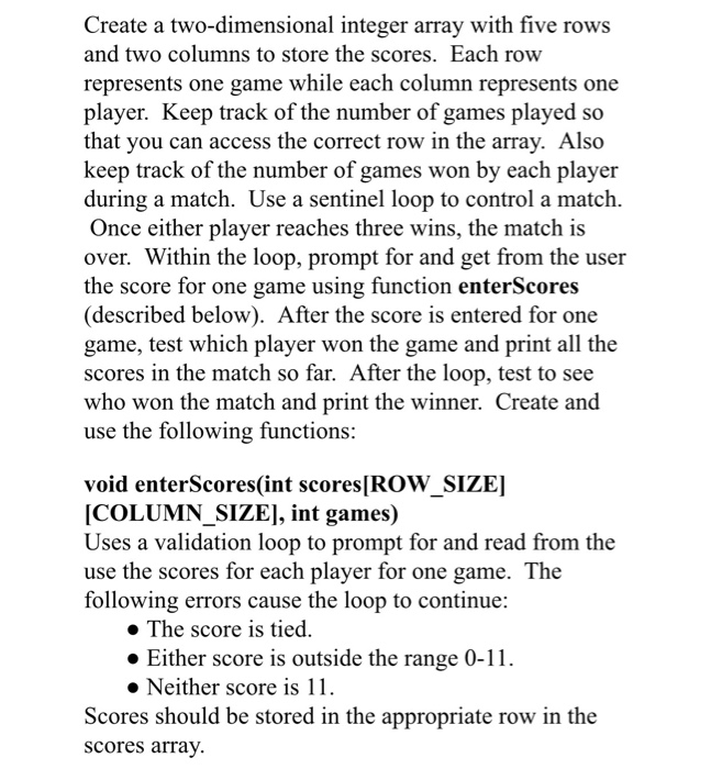 Solved You've been hired by Ping Pong Pals to write a C++ | Chegg.com