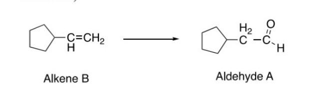 Solved Alkene B Aldehyde A | Chegg.com