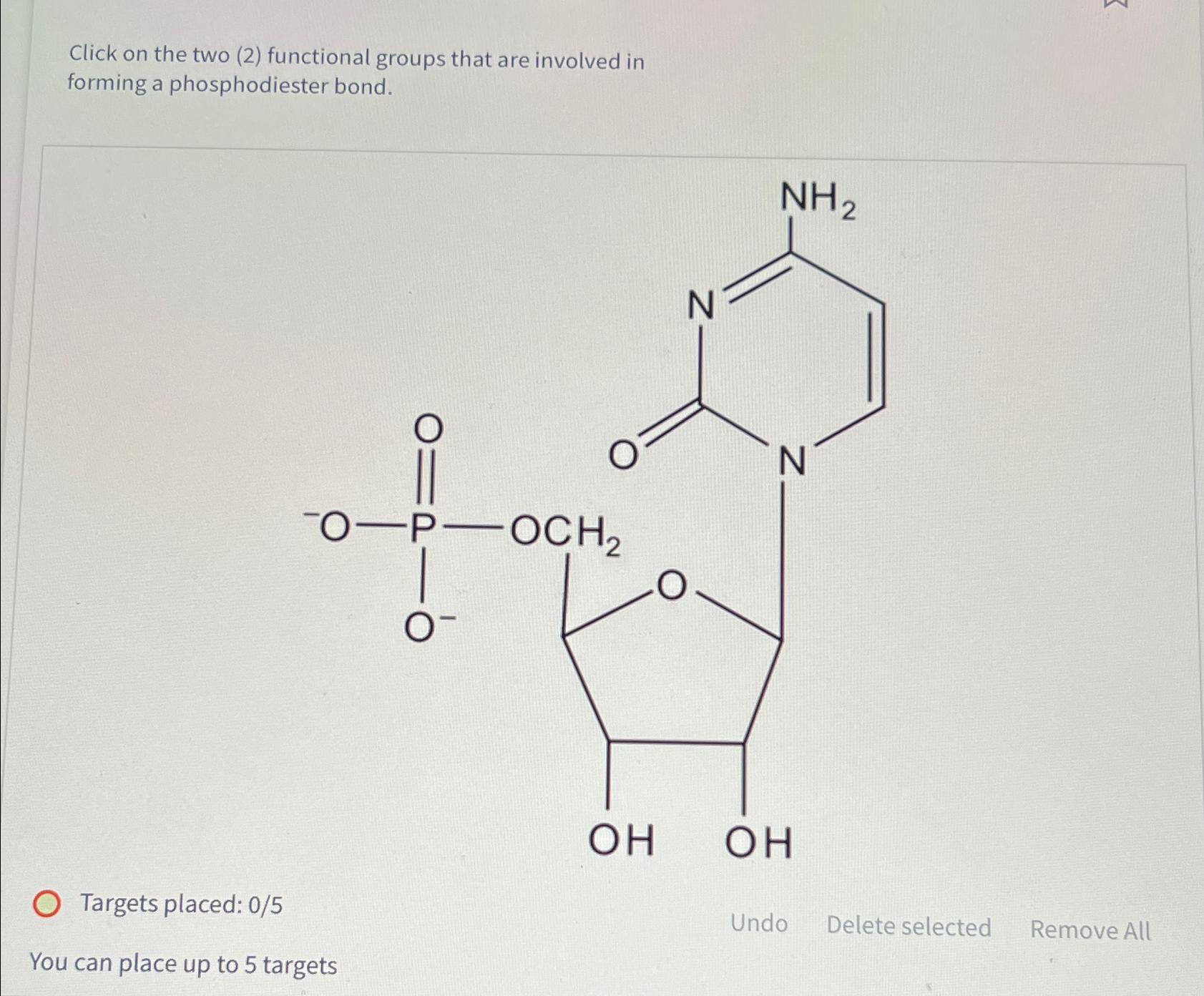 Solved Click on the two (2) ﻿functional groups that are | Chegg.com