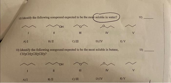 Solved 24) Rank the indicated protons in order of increasing | Chegg.com