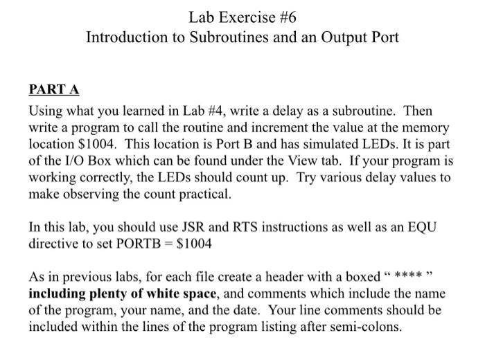 Solved I missed a class and am confused how to to the lab | Chegg.com