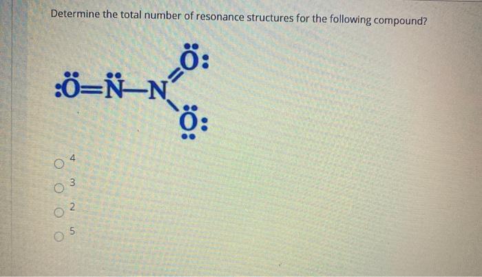 Solved Calculate the Formal Charge for the Oxygen Labeled 2 | Chegg.com