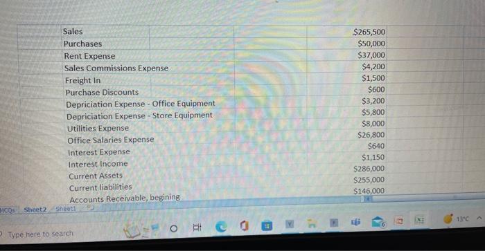 Solved 5 Prepare classified income statement and compute the | Chegg.com