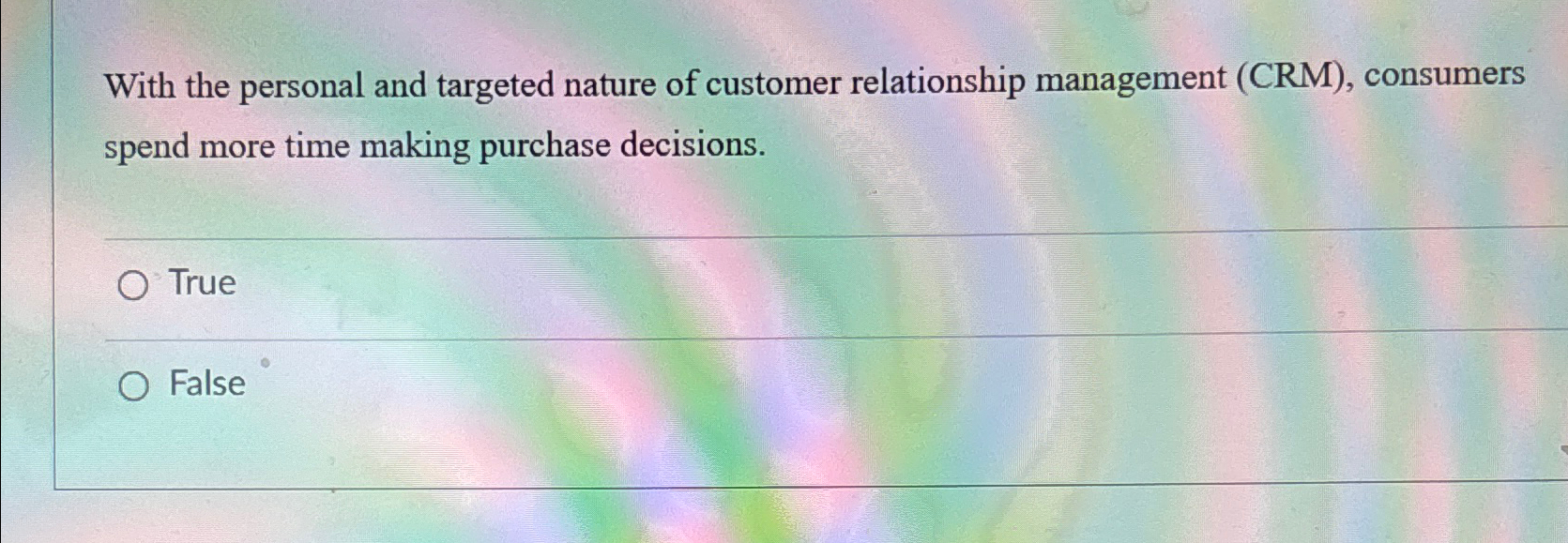 Solved With the personal and targeted nature of customer | Chegg.com