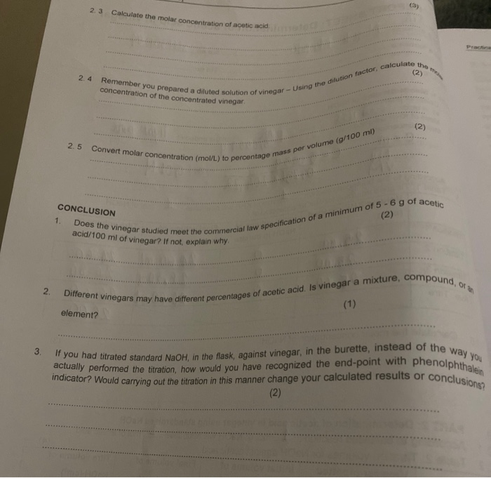 Solved 1.2 1.3 (3) pink at the endpoint light pink Sloin | Chegg.com