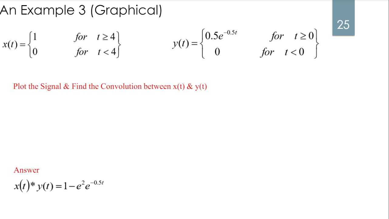 Solved An Example 3 (Graphical)Plot the Signal & Find the | Chegg.com