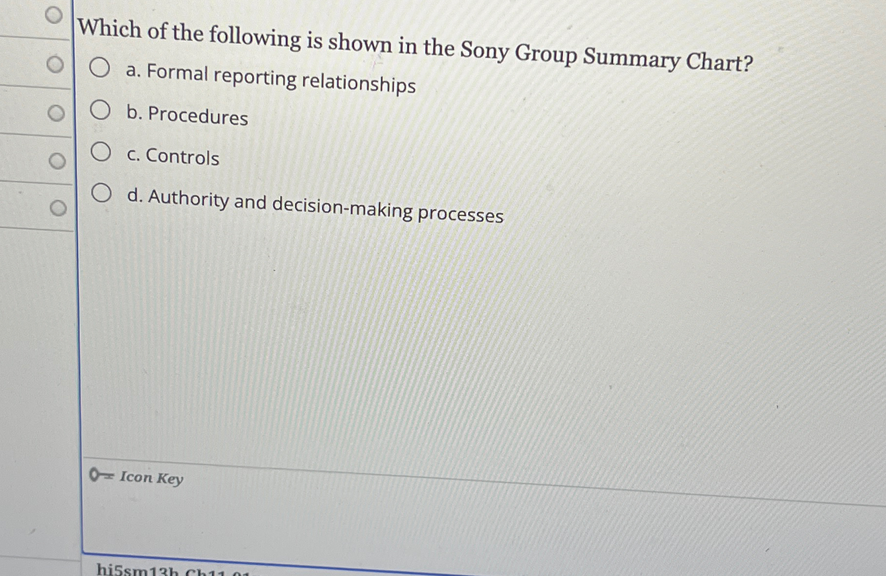 Solved Which of the following is shown in the Sony Group | Chegg.com